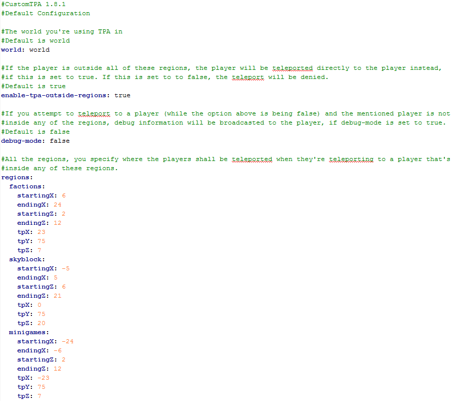 CustomTPA | SpigotMC - High Performance Minecraft Software