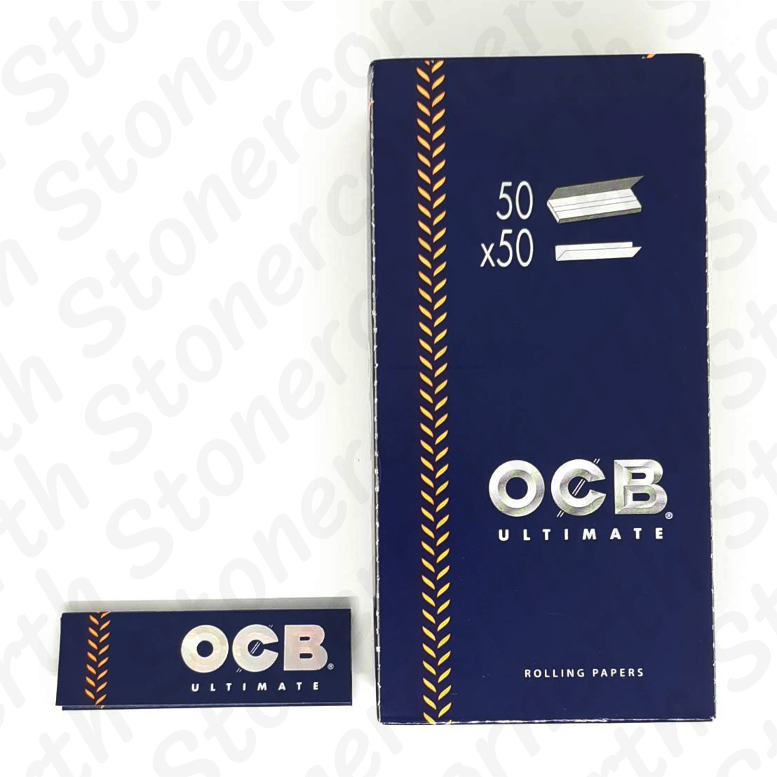 OCB Ultimate Single - Small 70mm 50 Leaves x 50 Booklets The revolution ...