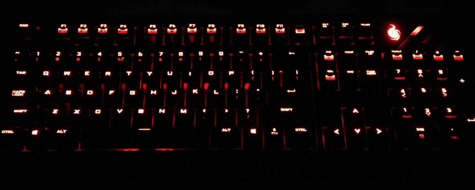 [photos]My first mechanical keyboard, a Quickfire Ultimate with mx red ...